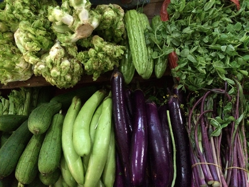 Manger végétarien en Chine